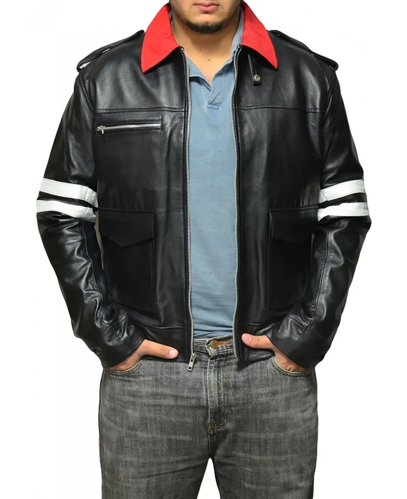 Alex Mercer Dragon Black Prototype Leather Jacket - Maker of Jacket