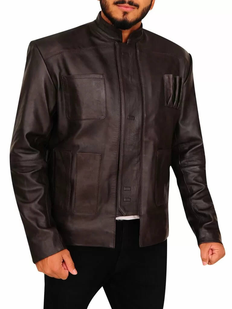 Star Wars Force Awakens Harrison Ford Jacket - Maker of Jacket