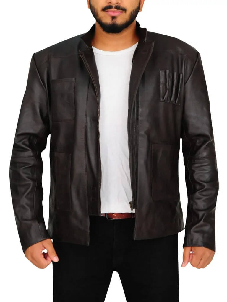 Star Wars Force Awakens Harrison Ford Jacket - Maker of Jacket