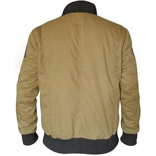 Brad Pitt Men’s Fury WW2 Bomber Jacket - Maker of Jacket