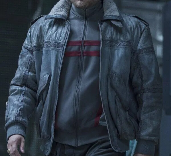 Batou Ghost In The Shell Leather Jacket - Maker of Jacket