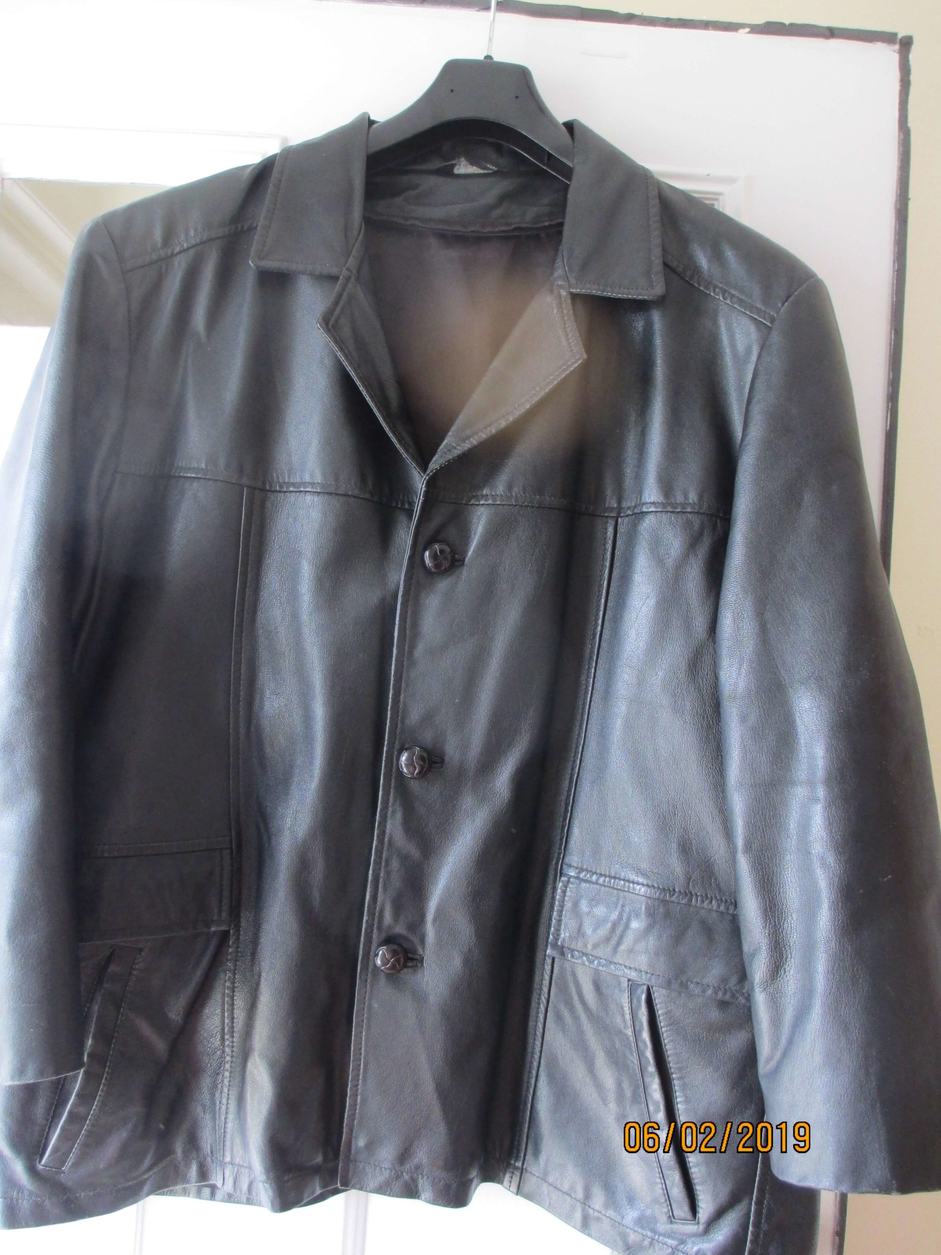Custom Order Men's Leather Coat - Maker of Jacket
