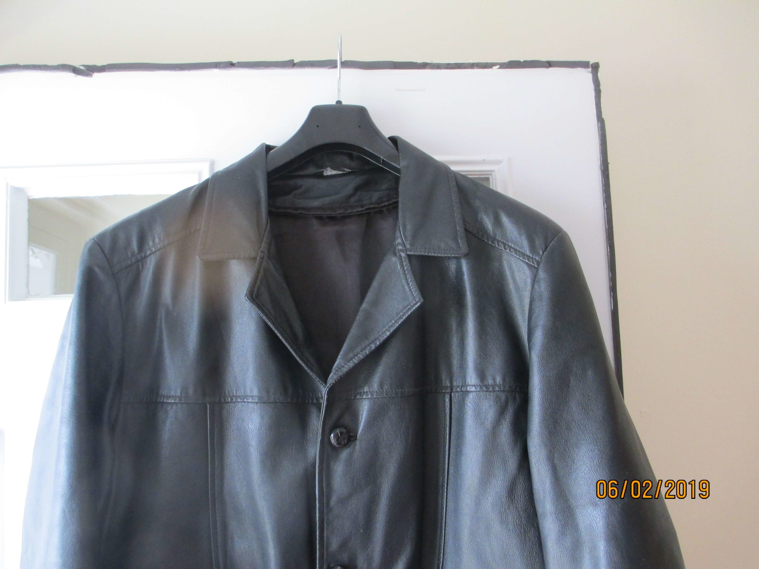 Custom Order Men's Leather Coat - Maker of Jacket