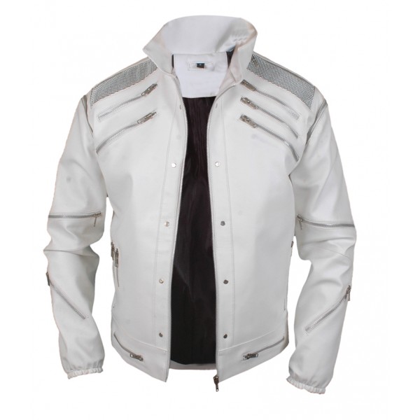 Michael Jackson White Jacket - Maker of Jacket