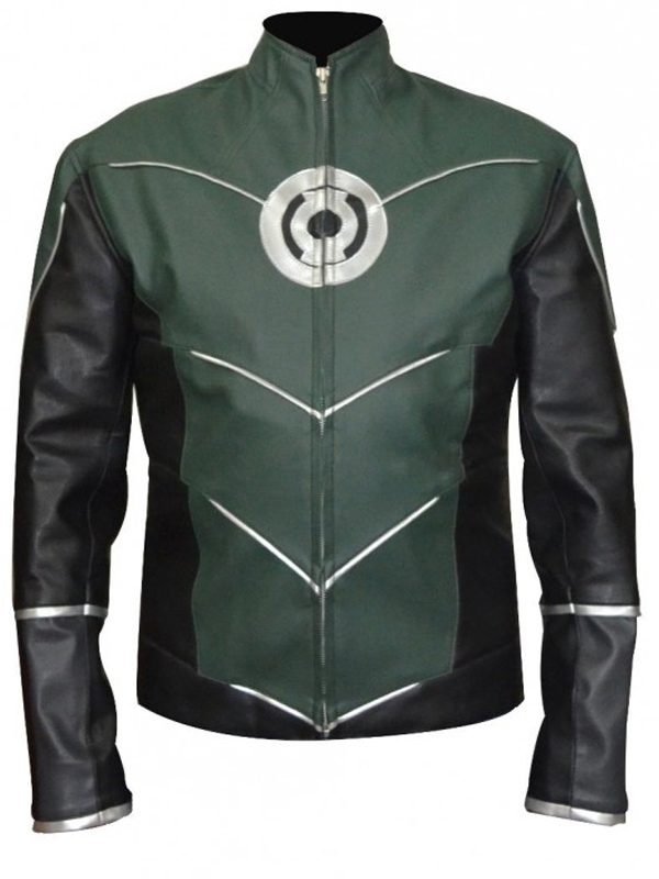 Green Lantern Hal Jordan Leather Jacket - Maker of Jacket