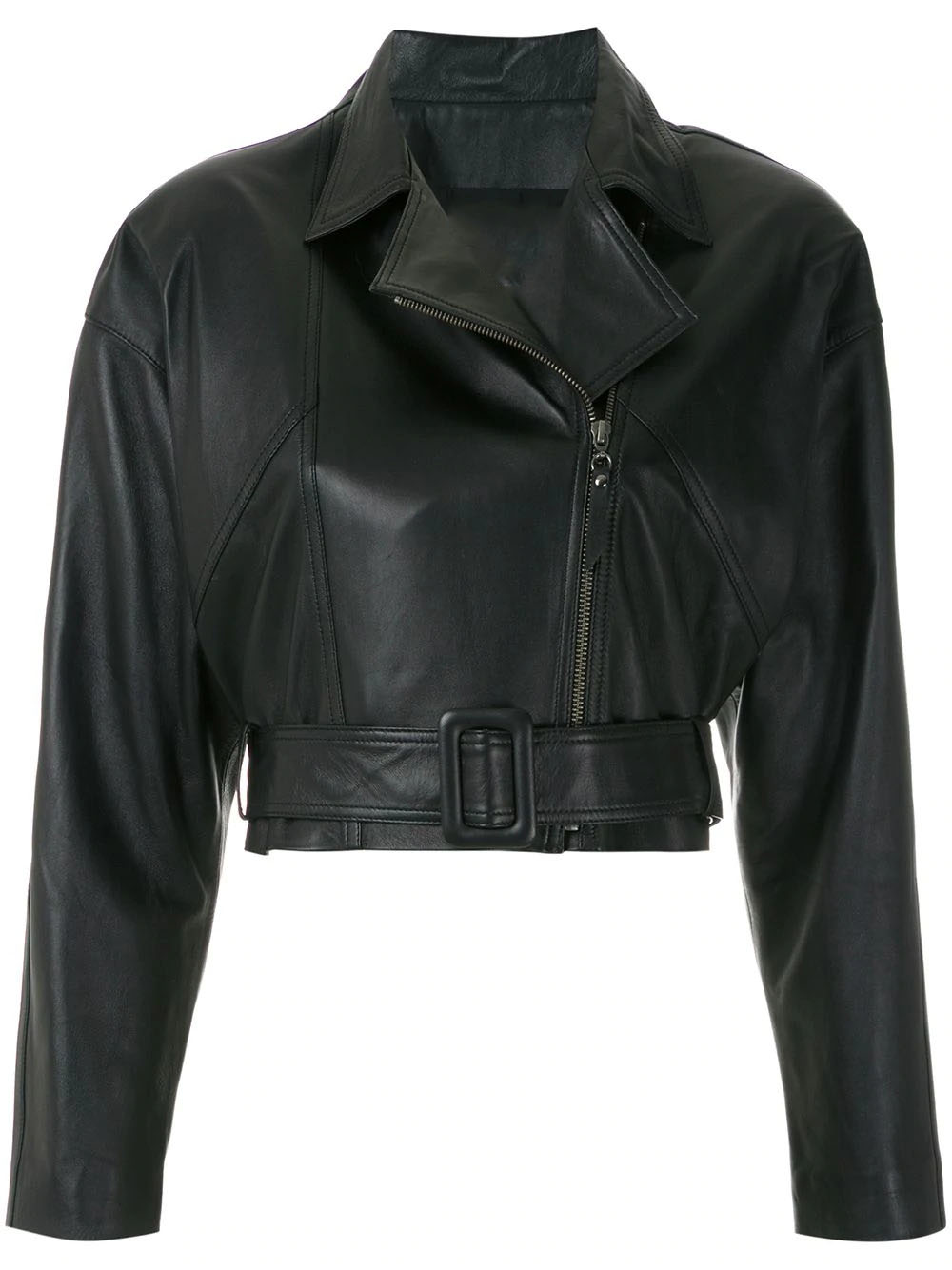 Black Perfecto Deli Leather Jacket - Maker of Jacket
