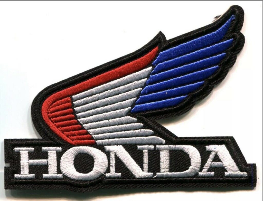 HONDA Motorcycles Embroidered Patch - Maker of Jacket