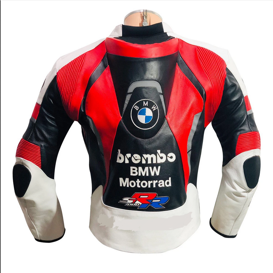 BMW Motorrad Motorcycle Leather Jacket - Maker of Jacket