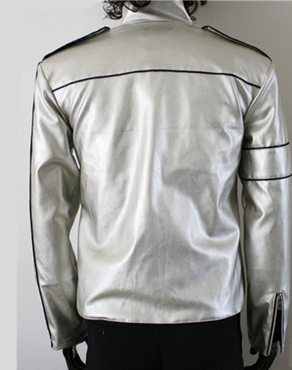 Heal The World Concert Michael Jackson Silver Jacket - Maker of Jacket