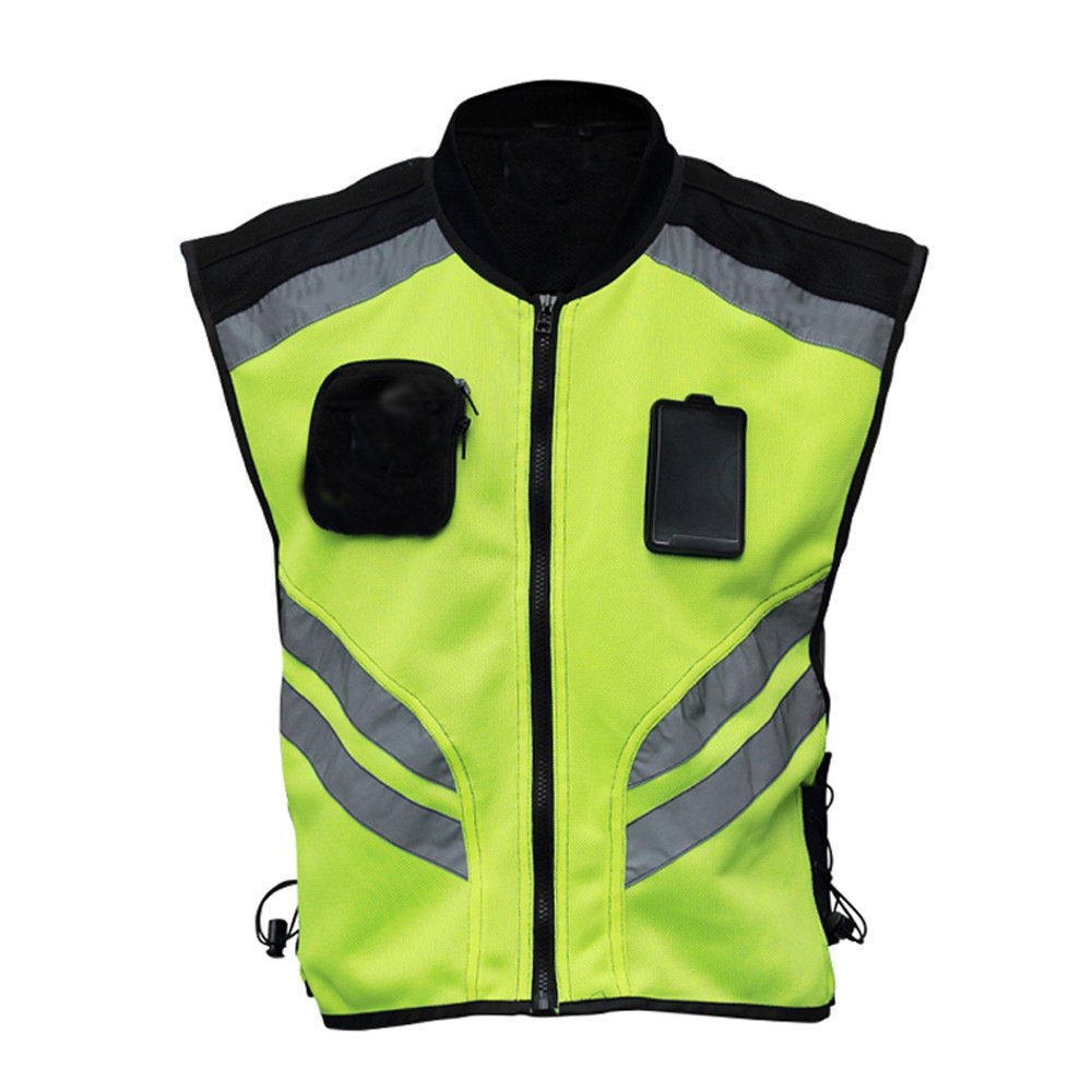 Reflective Motorcycle Sleeveless Safety Vest - Maker of Jacket