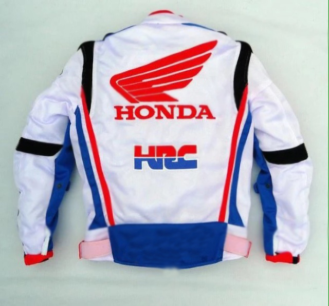 HONDA Red And Blue Bikes Jackets - Maker of Jacket