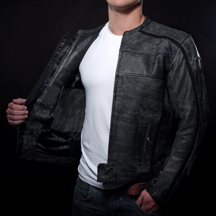 Black Color Motorcycle racing Leather Jacket - Maker of Jacket