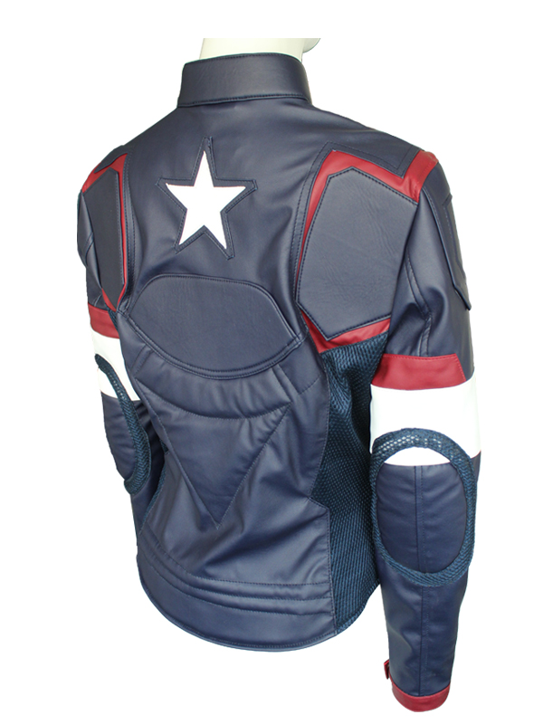 Avengers Age of Ultron Captain America Jacket - Maker of Jacket