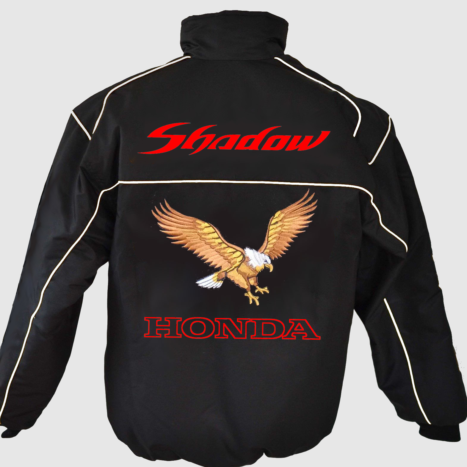 Honda Black Shadow Wind Breaker jacket - Maker of Jacket