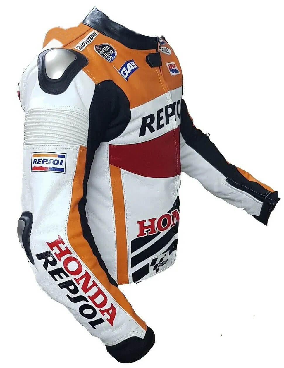 HONDA Repsol Motorbike Leather Jacket - Maker of Jacket