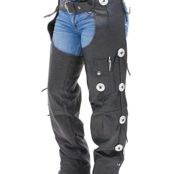 Leather Motorcycle Chaps | Biker Chaps For Men and Women