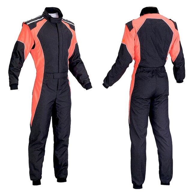 Car one piece Red And Black racing suit - Maker of Jacket