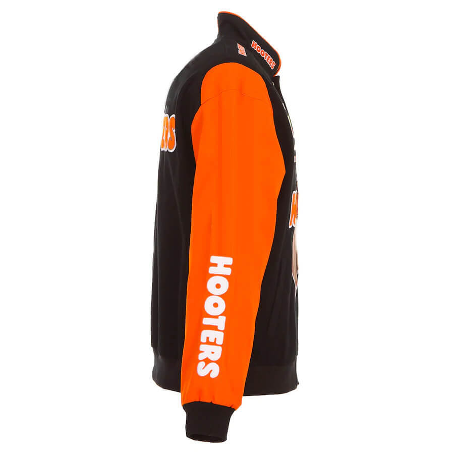 Hooters Jacket Black Orange - Maker of Jacket