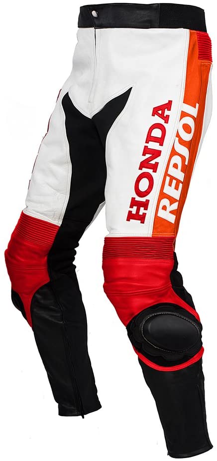 Repsol Team Racing Leather Pants - Maker of Jacket