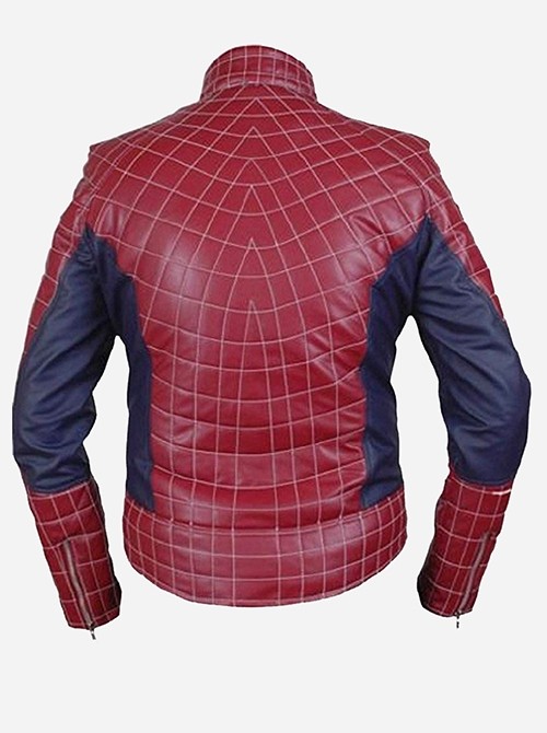 The Amazing Spider Man Real Leather Jacket - Maker of Jacket