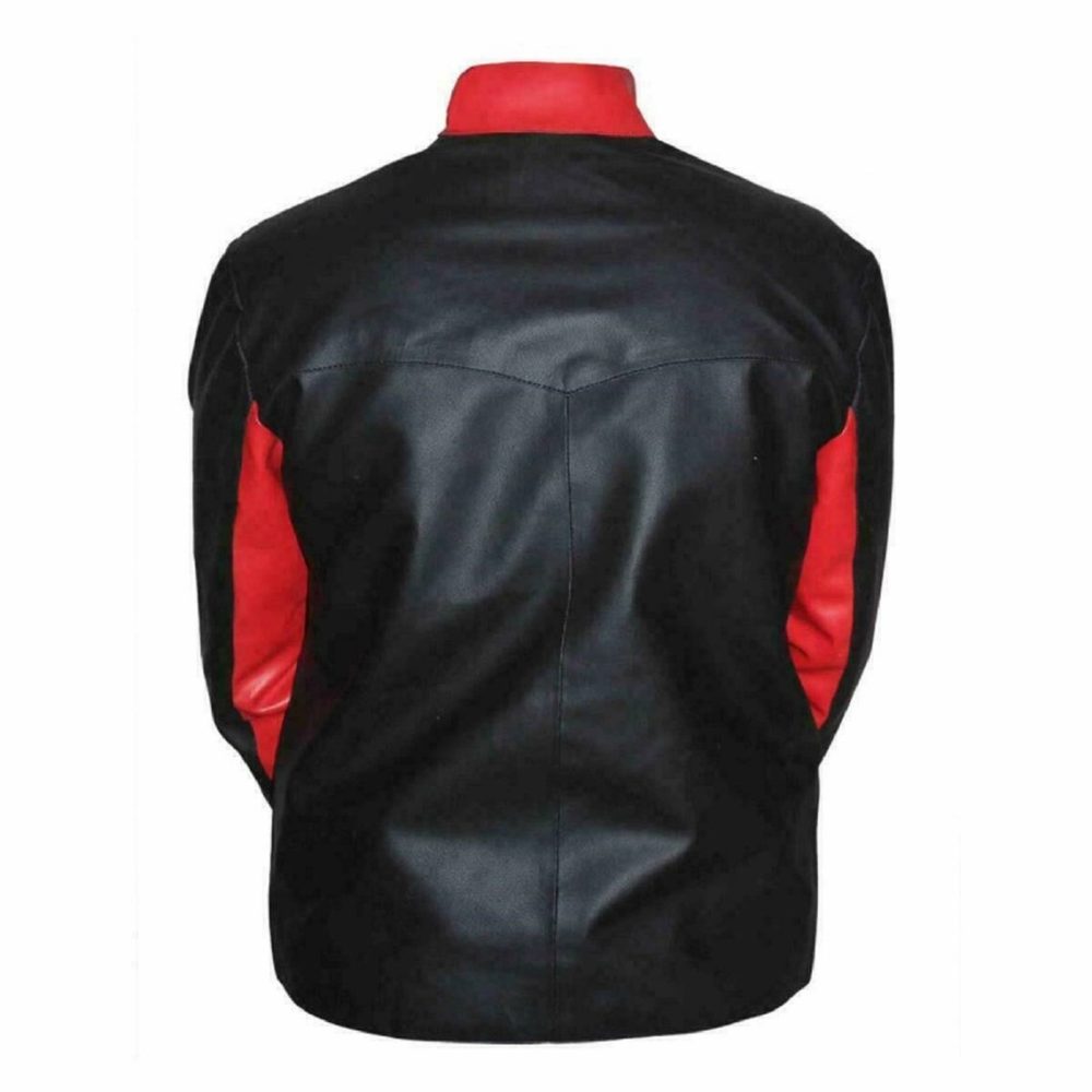 Vintage Batman Movie Cast Crew Biker Leather Jacket | Collectible