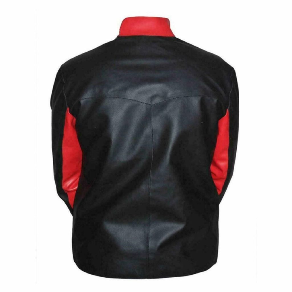 Vintage Batman Movie Cast Crew Biker Leather Jacket | Collectible