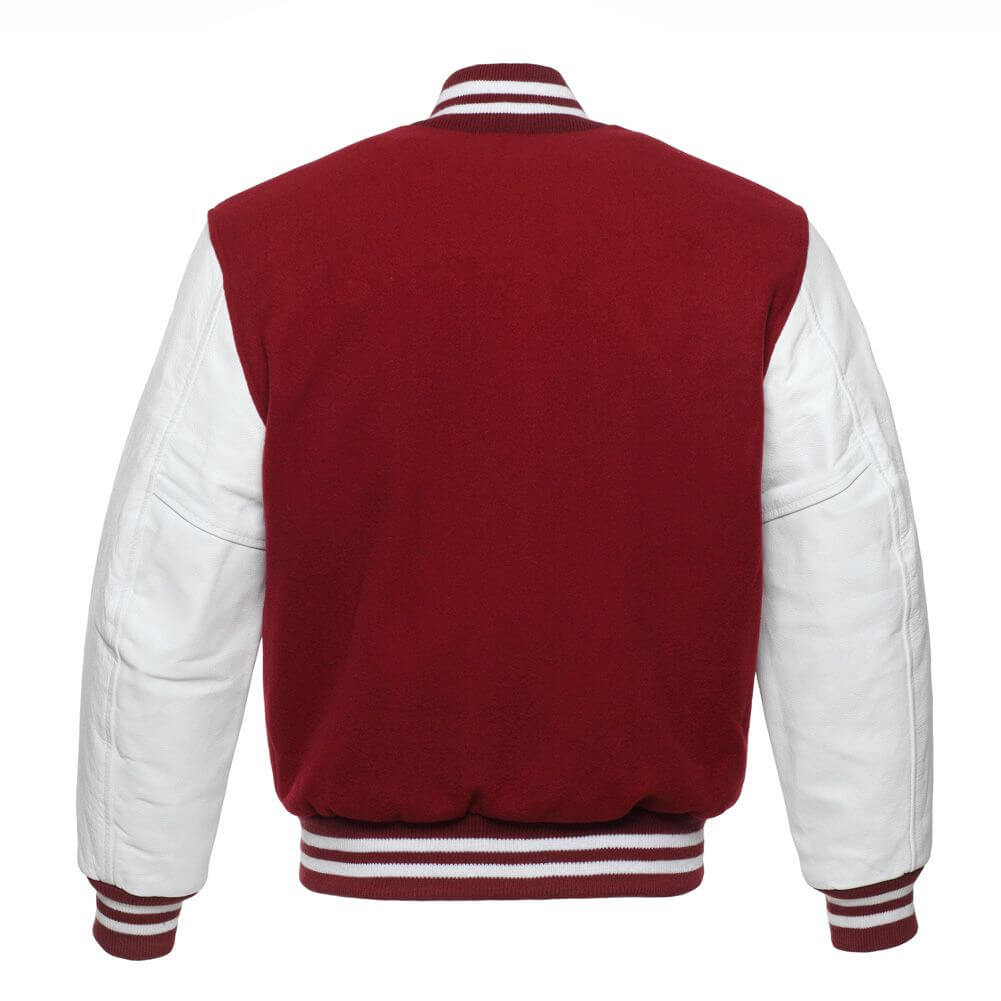 Cardinal Varsity Letterman Baseball Jacket - Maker of Jacket