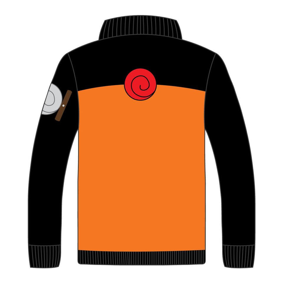 Custom Naruto Themed Leather Jacket - Maker of Jacket