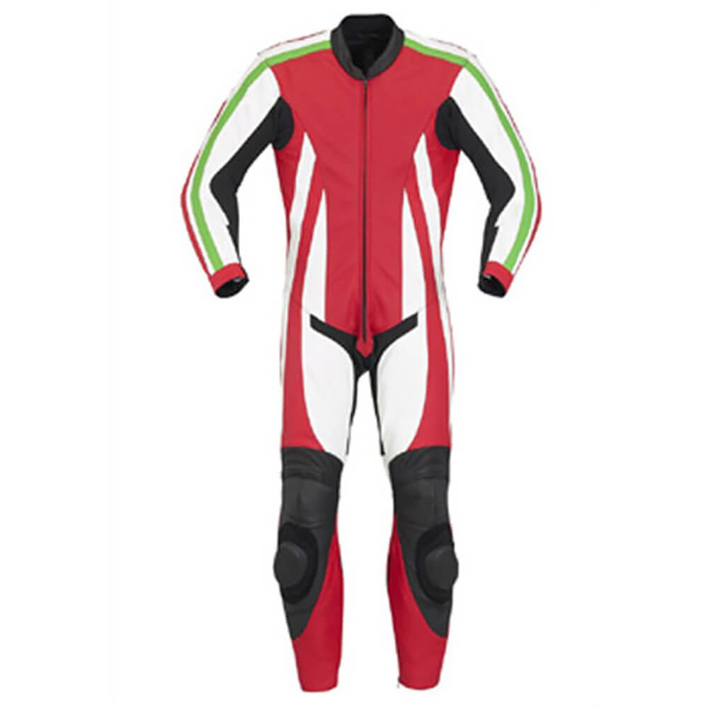 Multi Color Motorcycle Racing Leather Suit - Maker of Jacket