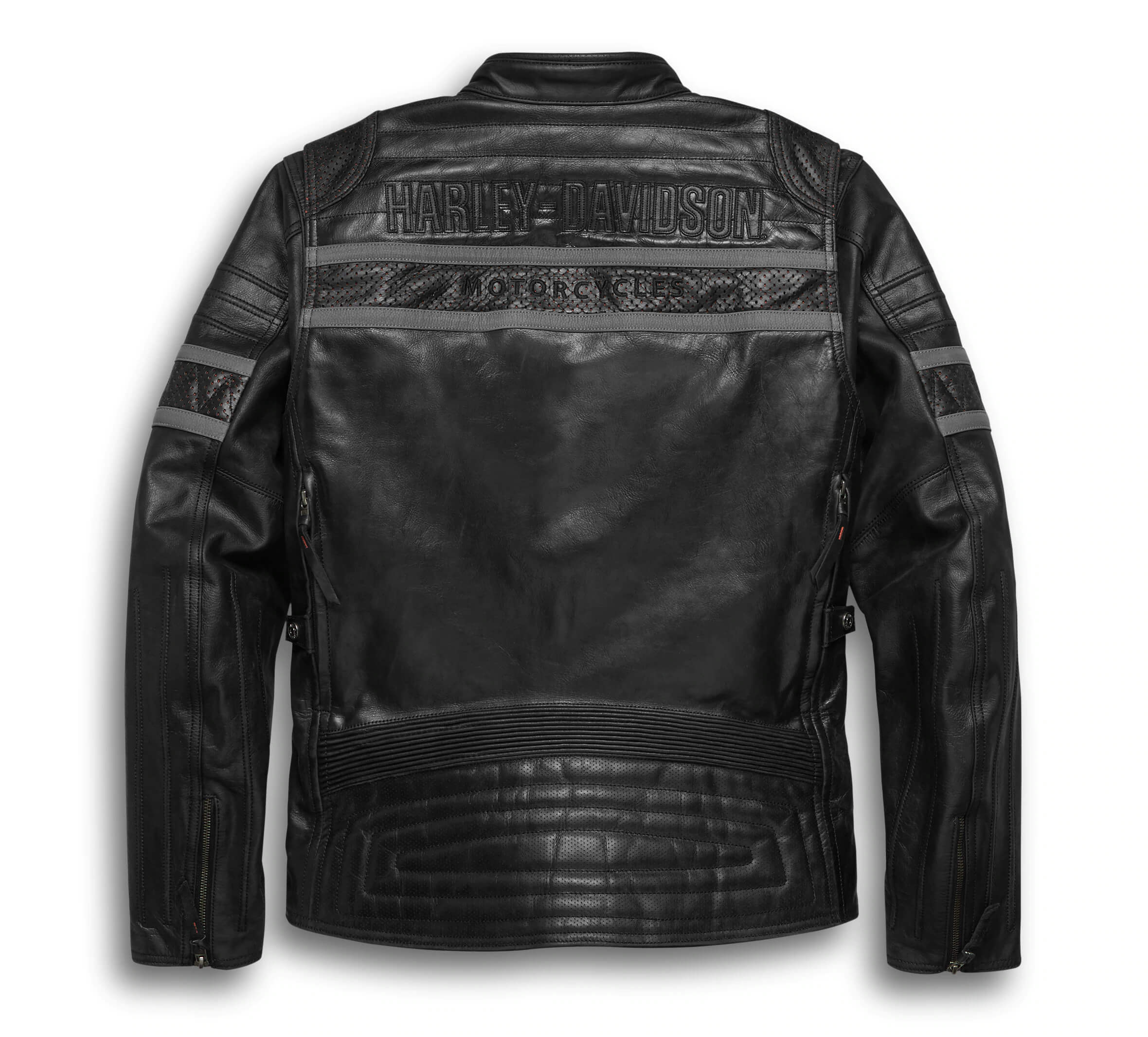 Harley Davidson Riding Black Leather Jacket - Maker of Jacket