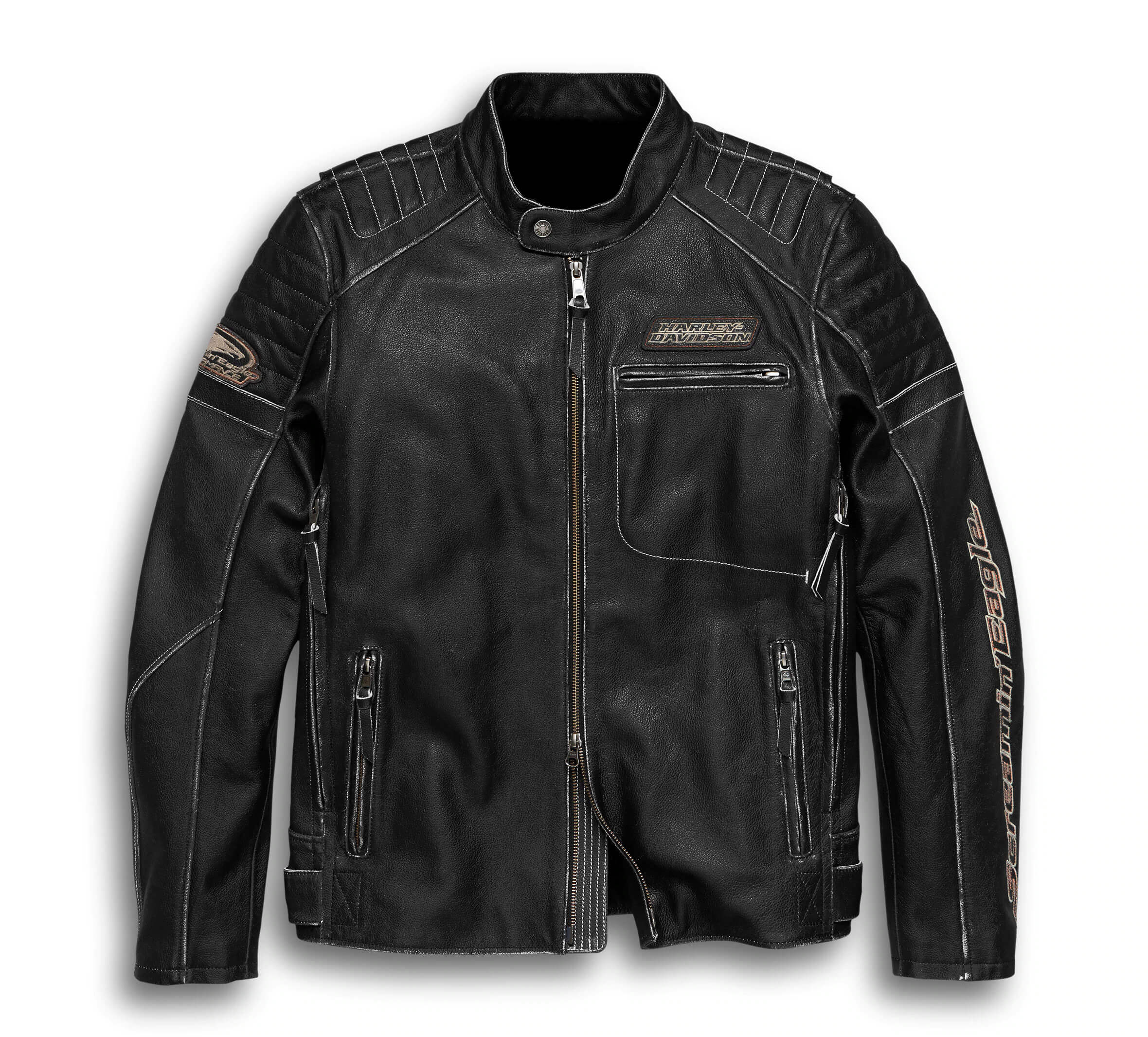 Harley Davidson Screamin Eagle Motorcycle Jacket - Maker of Jacket