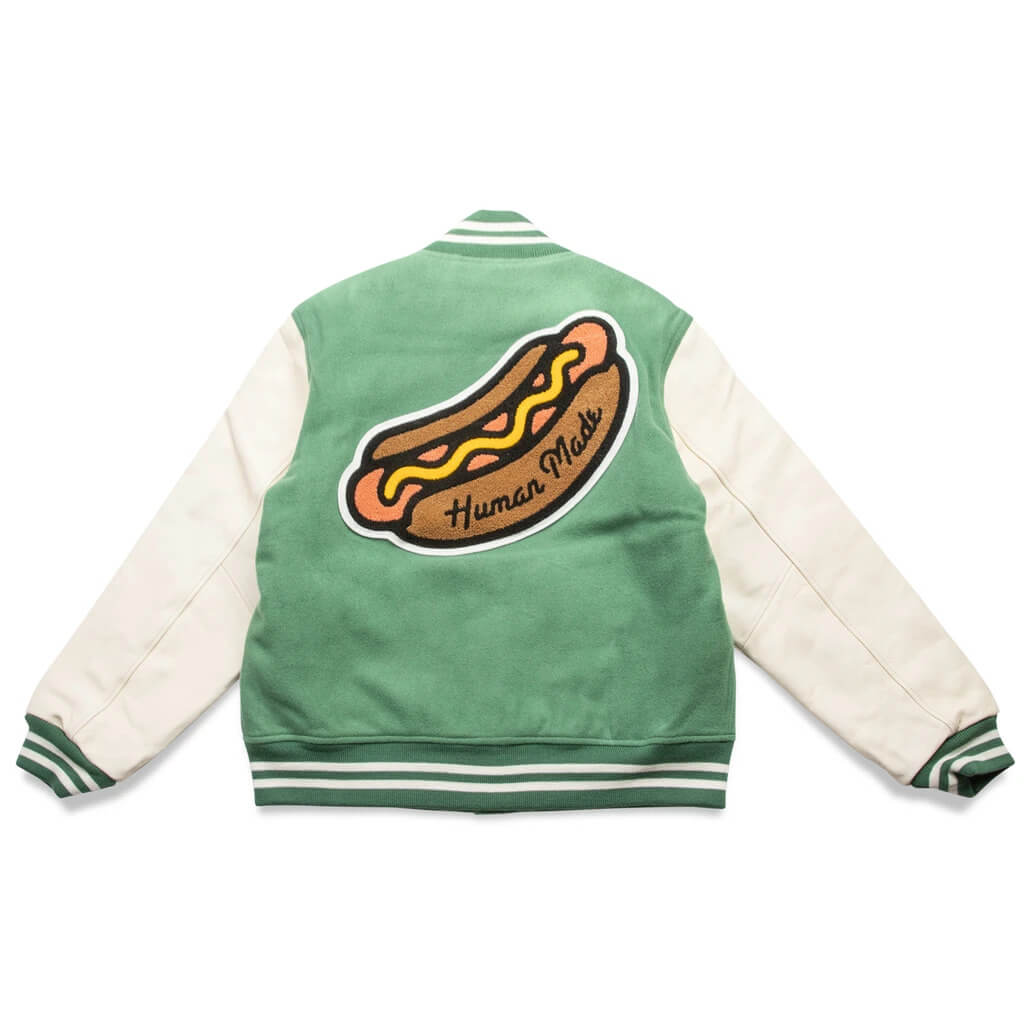 Human Made Green Varsity Jacket - Maker of Jacket