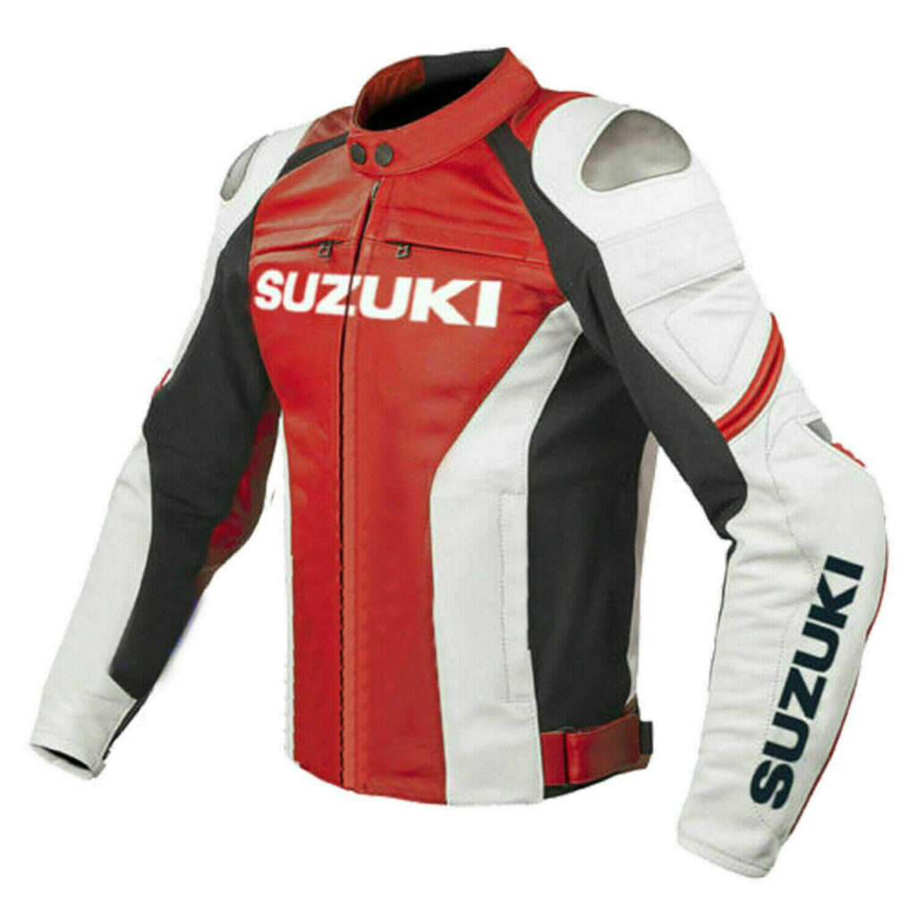 Suzuki GSXR Black Elite Motorcycle Racing Jacket - Maker of Jacket