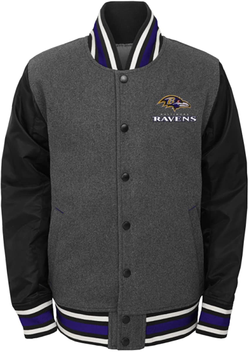 Baltimore Ravens Letterman Varsity Jacket - Maker of Jacket