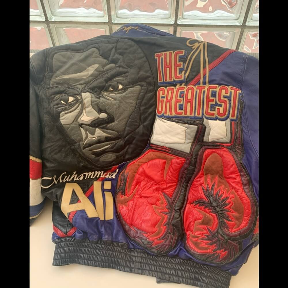 Jeff Hamilton Muhammad Ali The Greatest Leather Jacket - Maker of Jacket