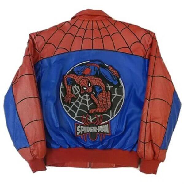 Disney Spider Man Varsity Jacket - Maker of Jacket