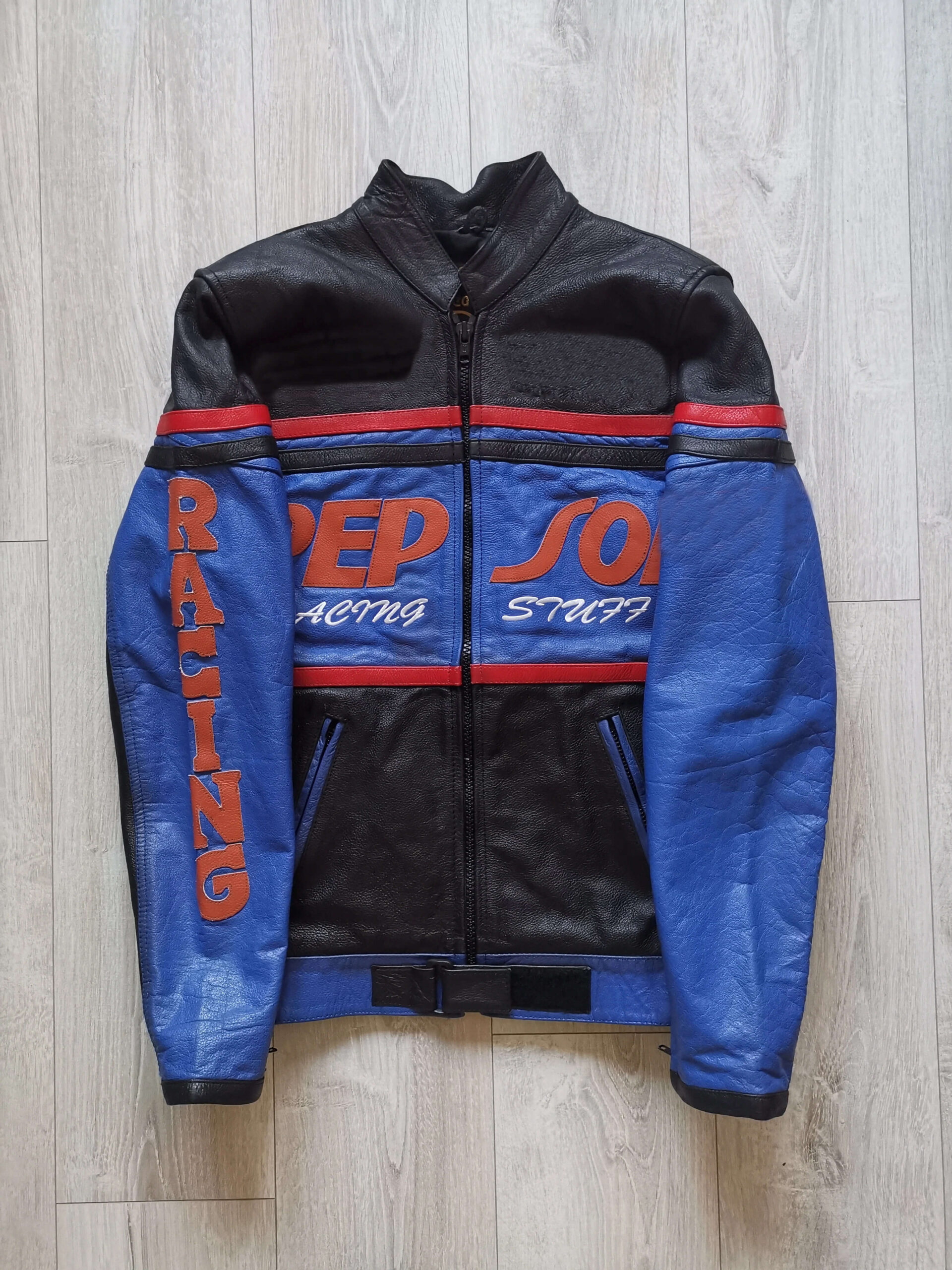 Vintage Honda Motorcycle Leather Jacket - Maker of Jacket