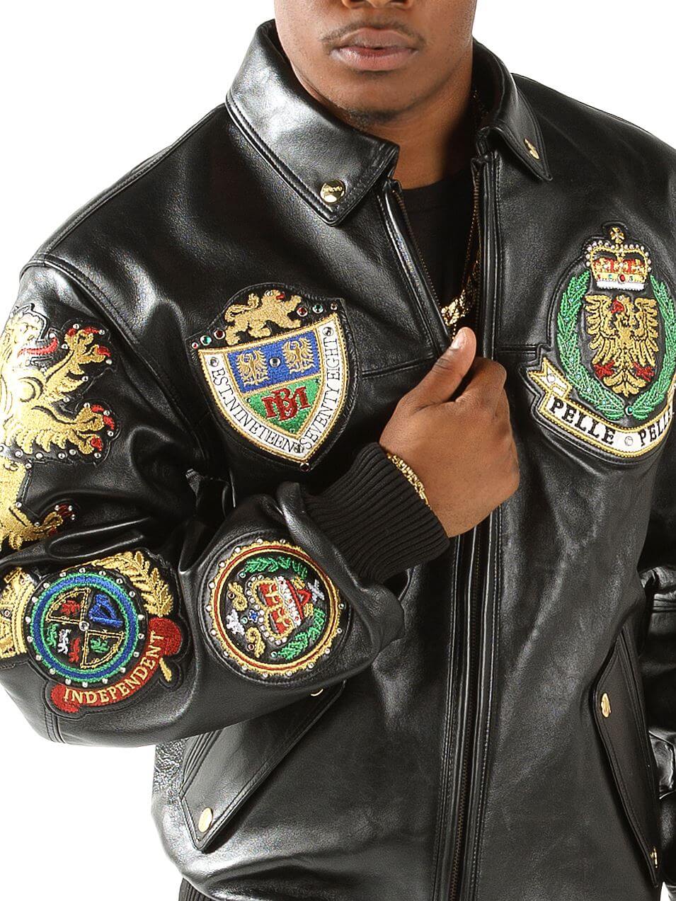 Black Pelle Pelle 1978 Leather Jacket - Maker of Jacket