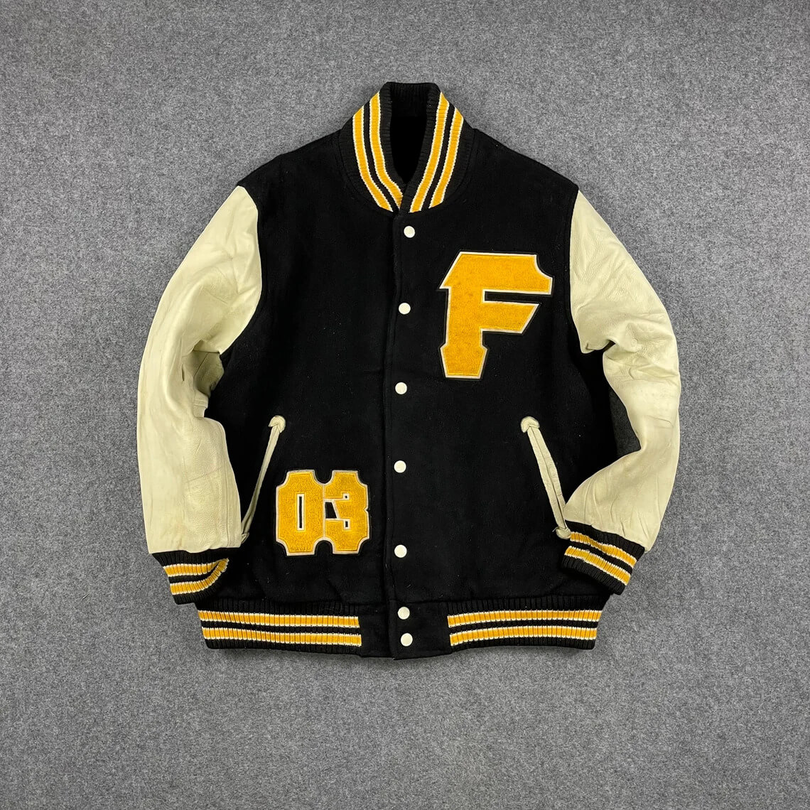 Vintage Fat Tokyo 2003 Letterman Varsity Jacket - Maker of Jacket
