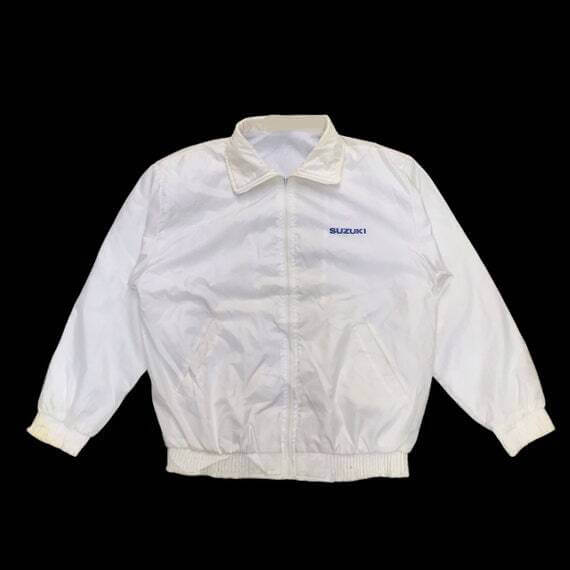 Vintage Suzuki Racing Windbreaker Jacket - Maker of Jacket