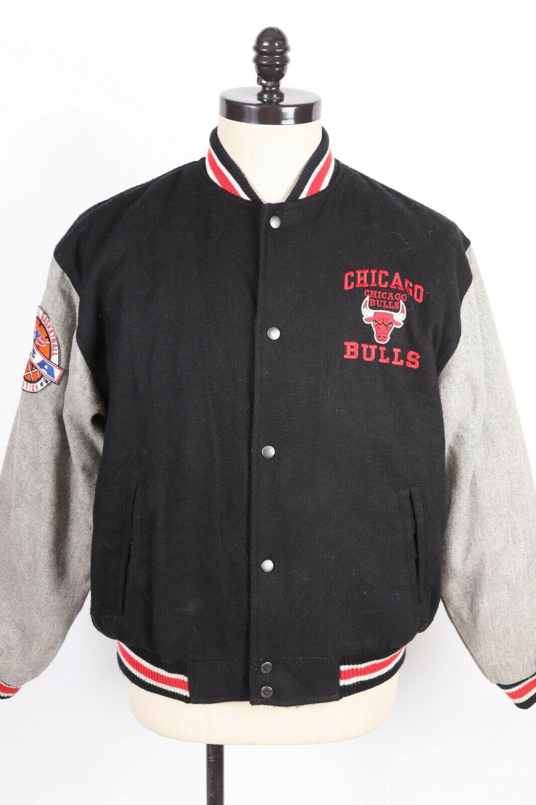 Costumized Bulls Letterman Jacket