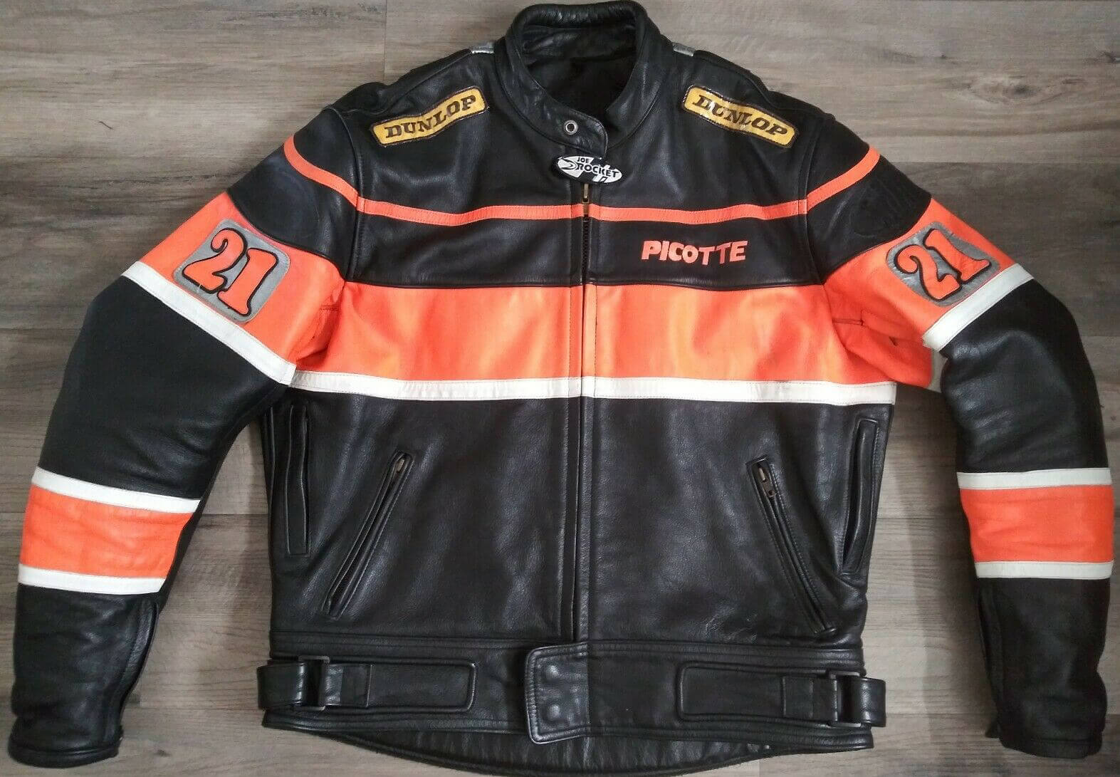 Joe Rocket Motorcycle 21 Picotte Leather Jacket - Maker of Jacket