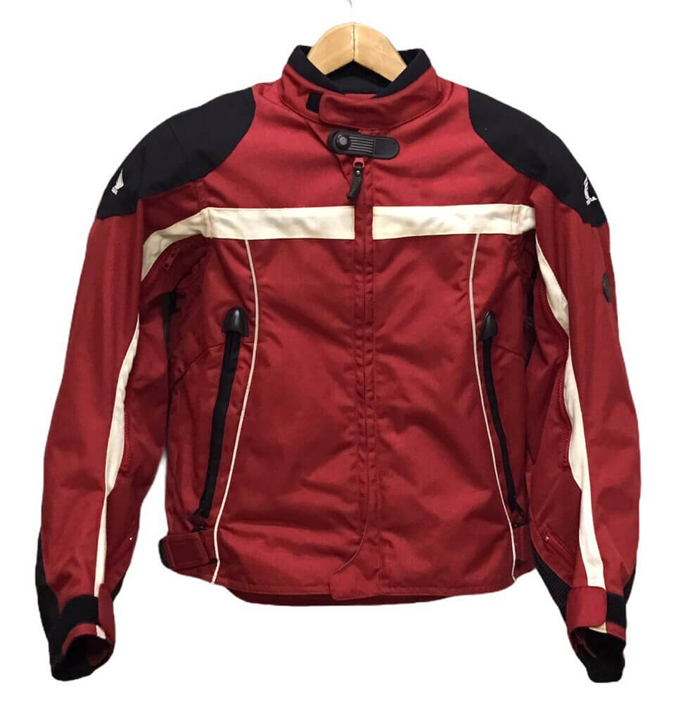 Red Honda Motorcycle Racing Textile Jacket - Maker of Jacket