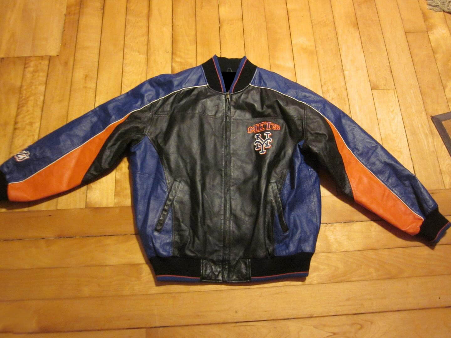 Baseball MLB New York Mets Leather Jacket - Maker of Jacket