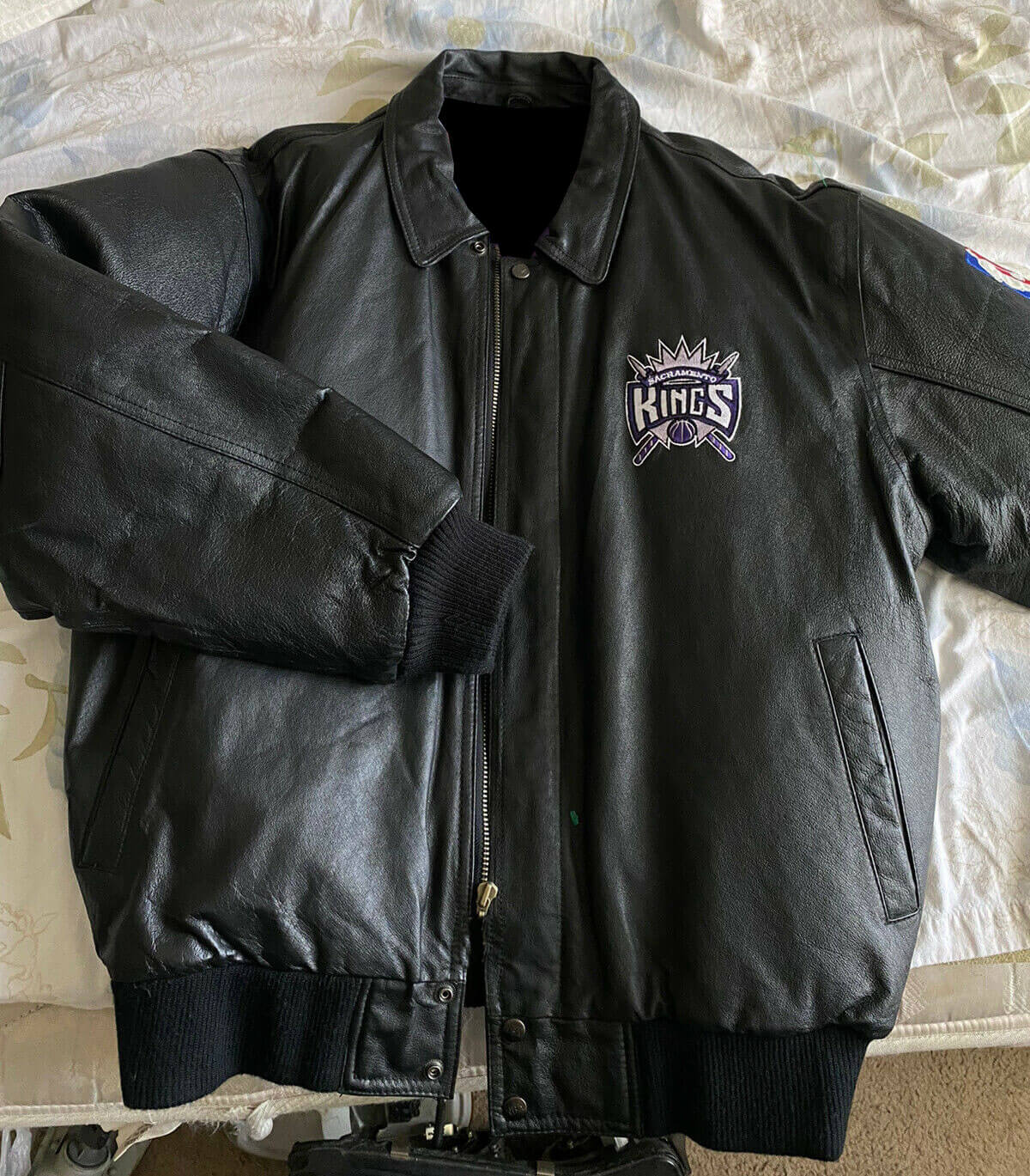 King Leather Aviator Jacket