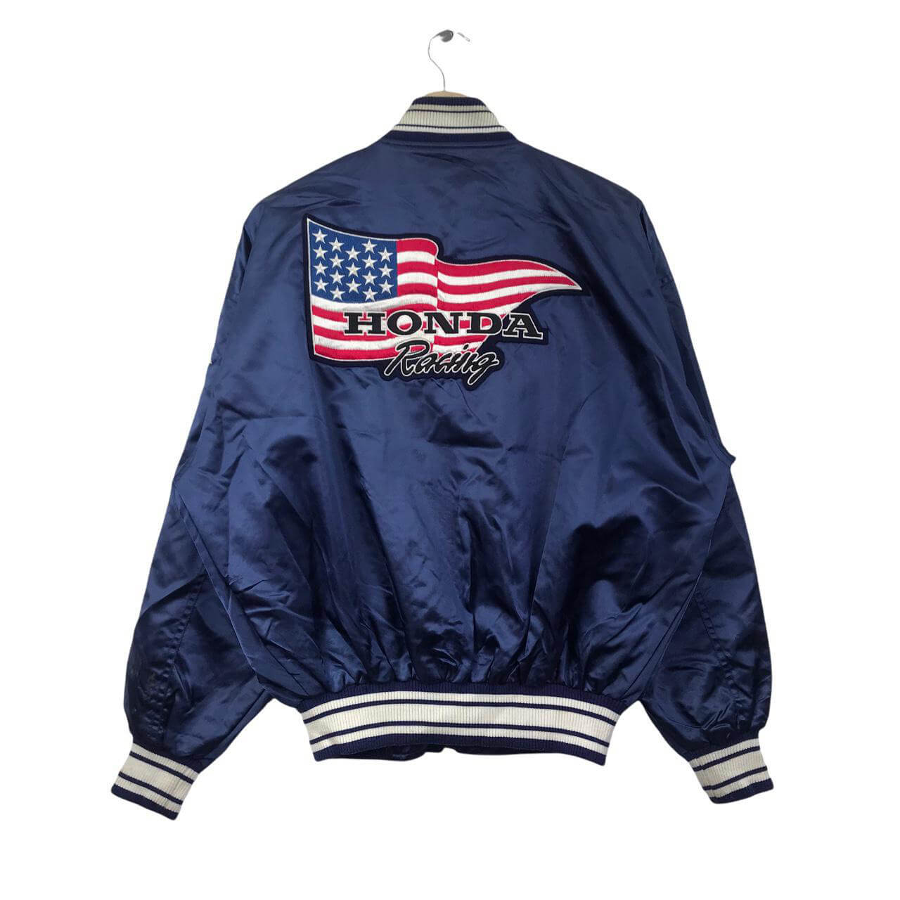 Vintage Honda Racing Satin Jacket - Maker of Jacket