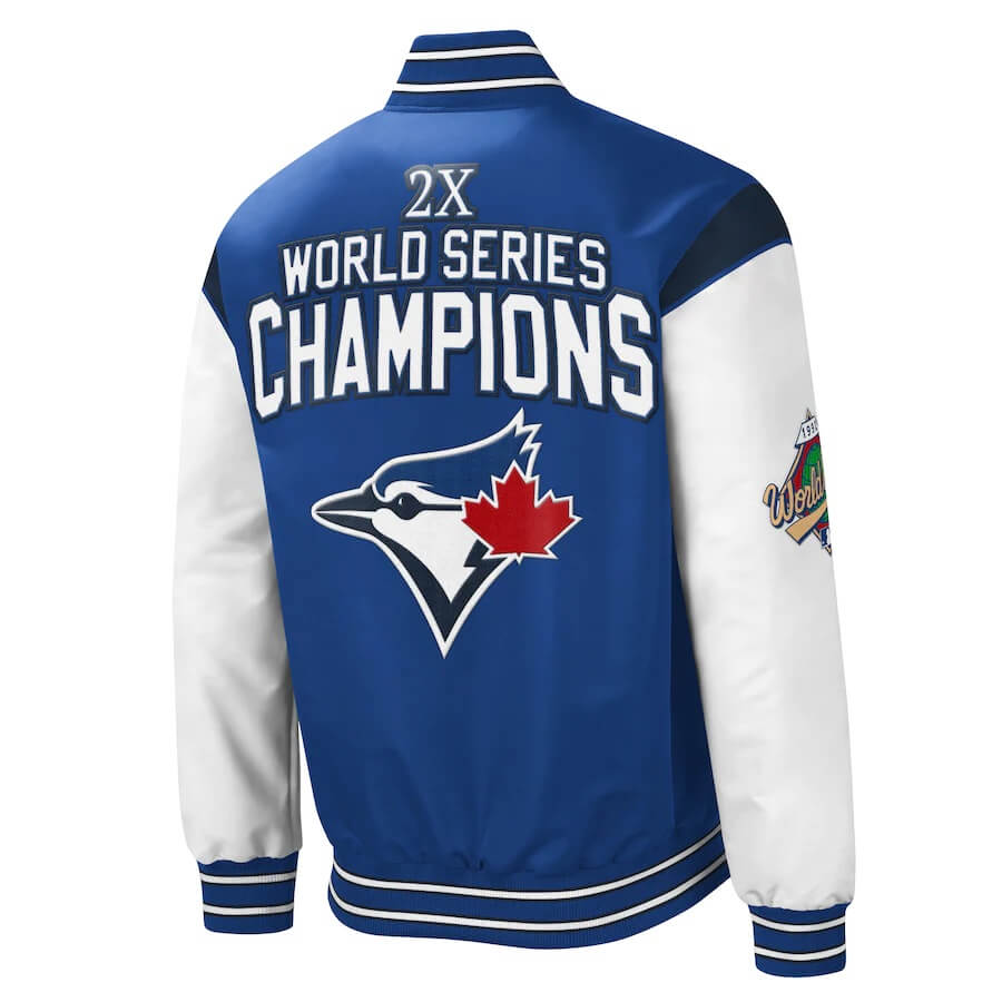 Toronto Blue Jays 2x World Series Champions Jacket - Maker of Jacket