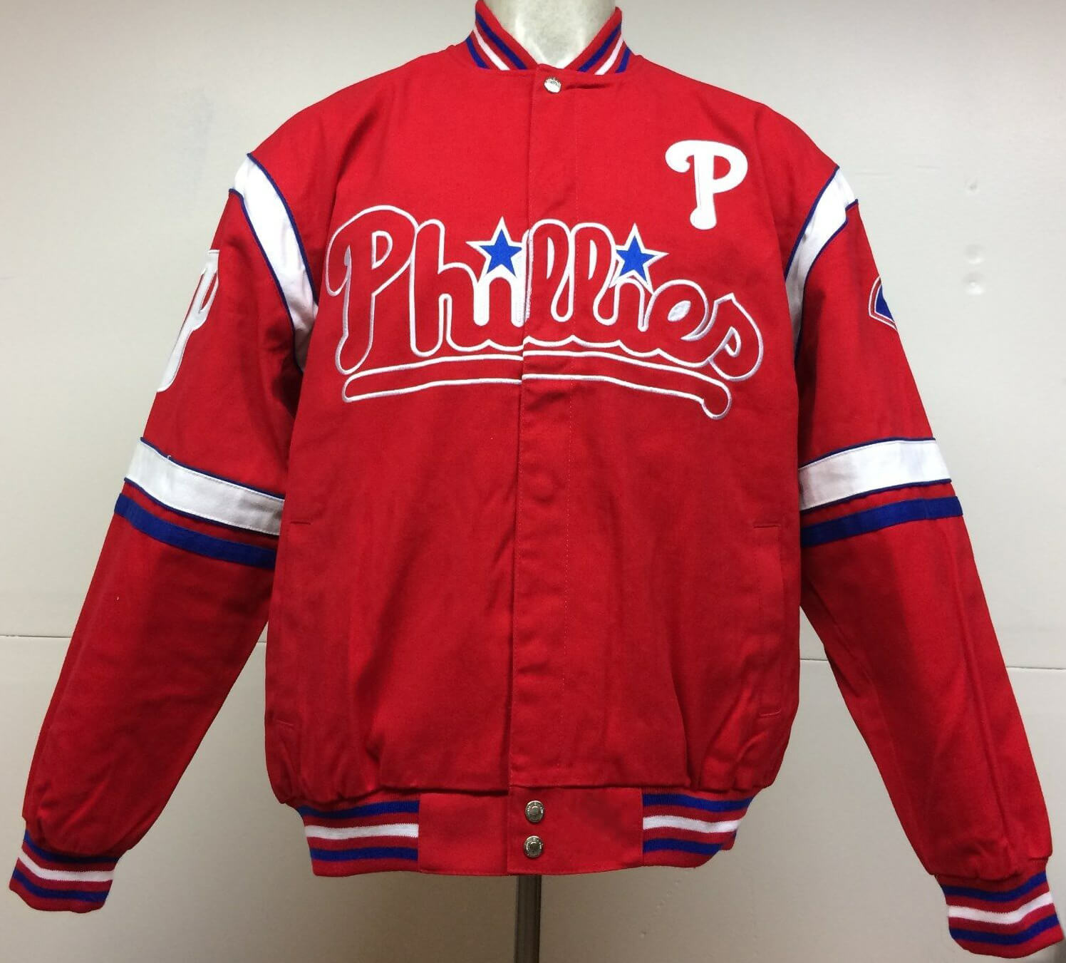 Vintage MLB Team Philadelphia Phillies Bomber Jacket - Maker of Jacket