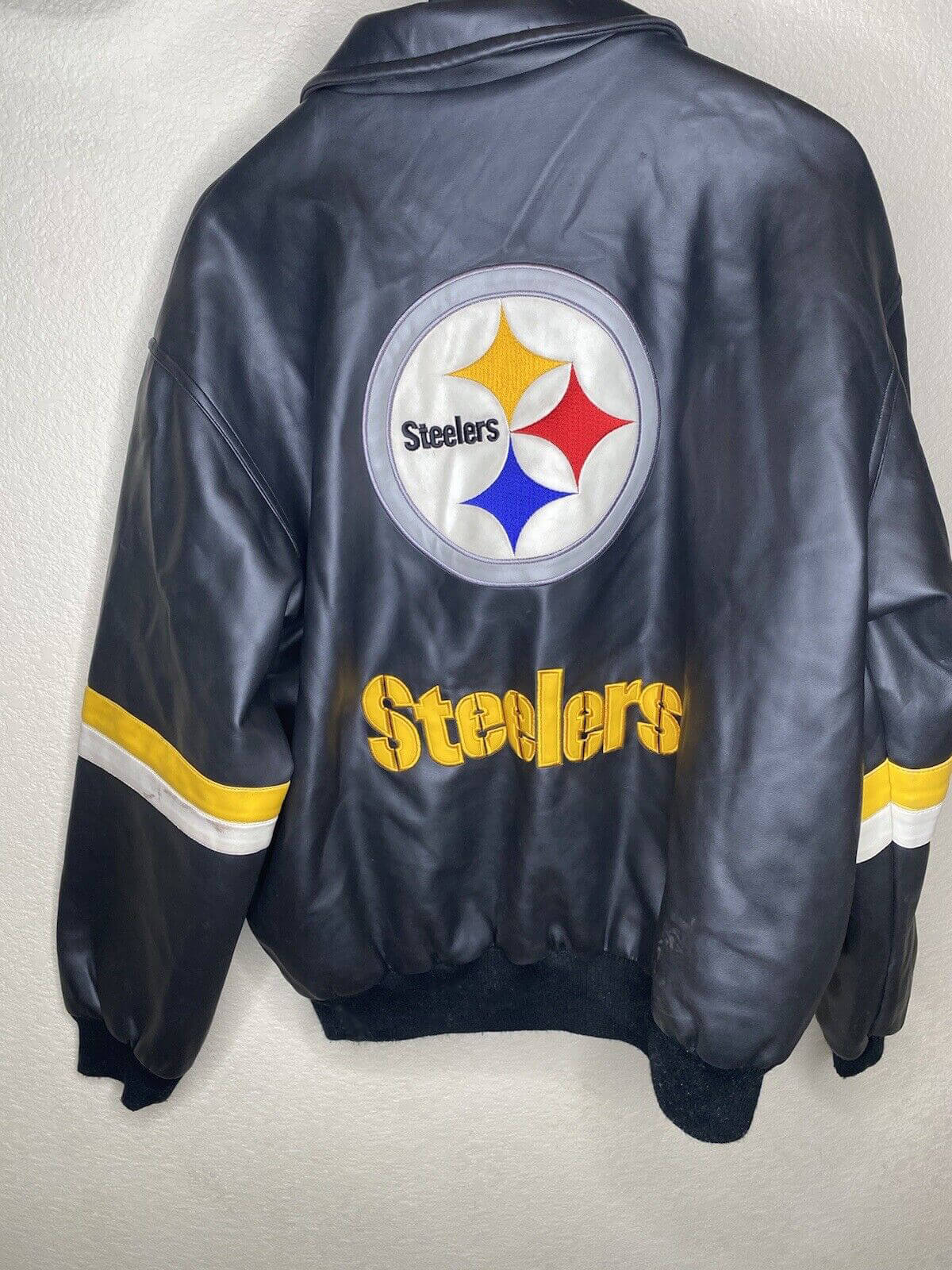 Pittsburgh Steelers NFL Team Leather Jacket - Maker of Jacket