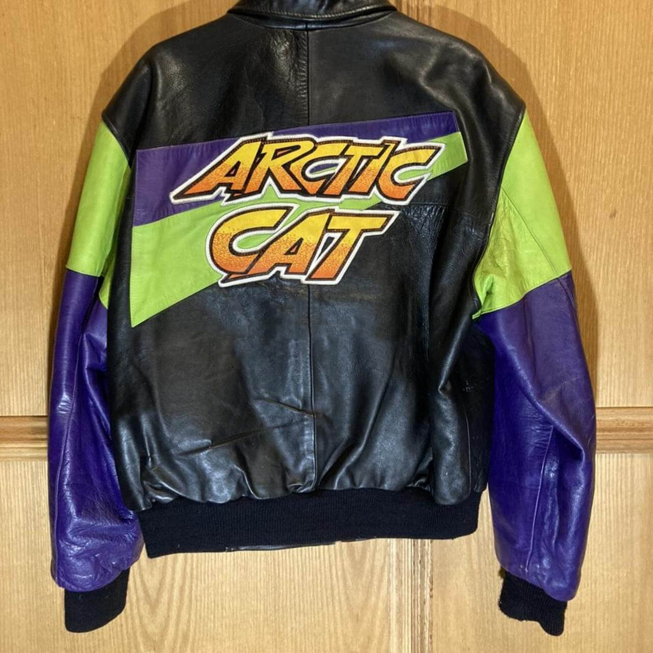 Team Arctic Cat Racing Leather Jacket - Maker of Jacket